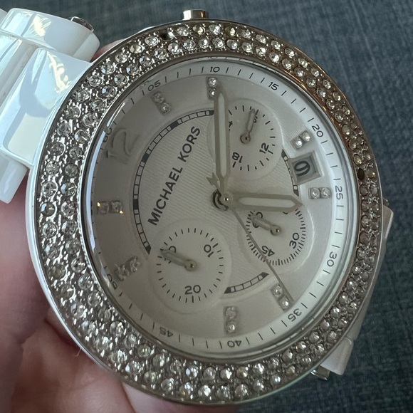 Michael Kors | Accessories | Michael Kors Womens Quartz Chronograph ...